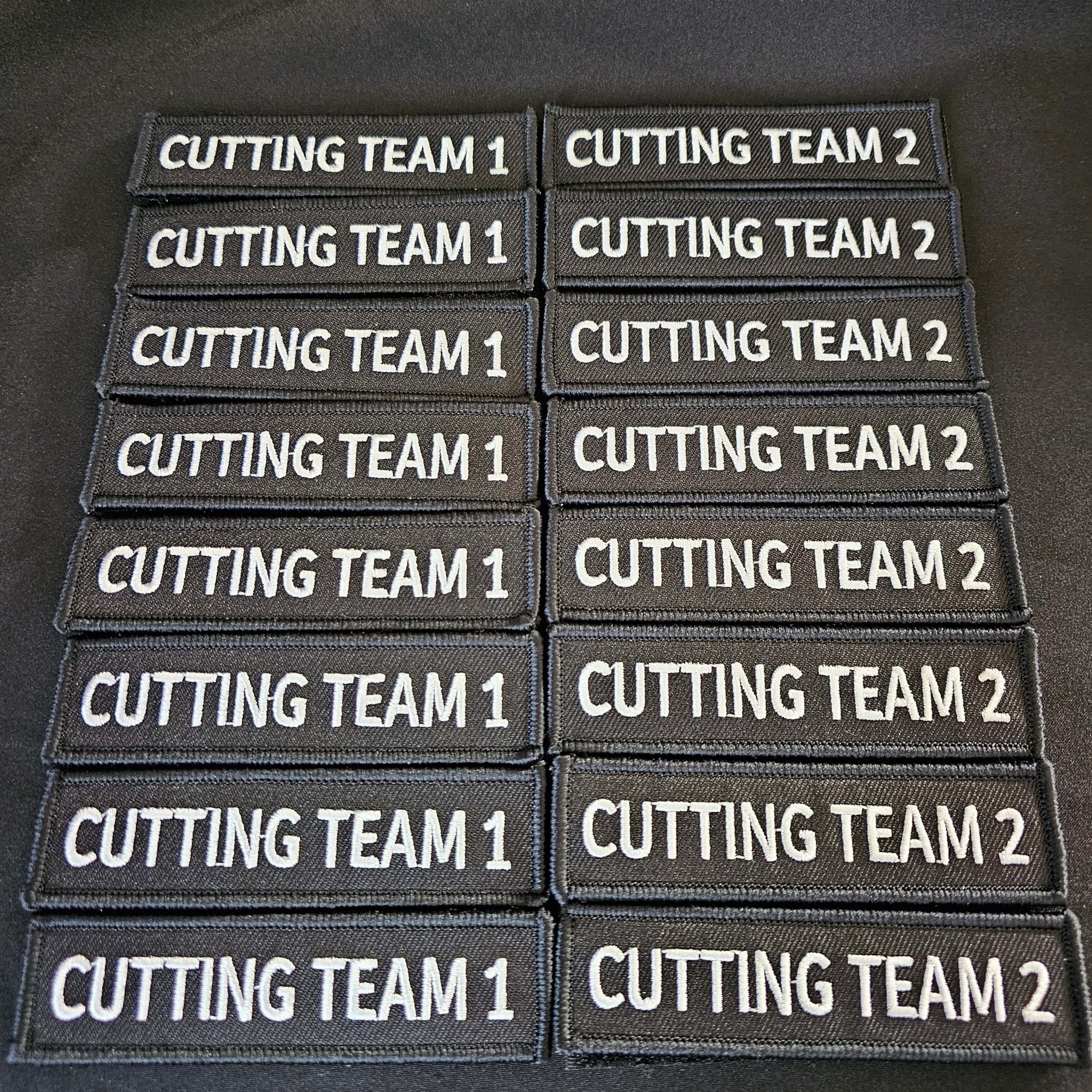 Cutting Team 1 Patches (2x patches) – KitSgt
