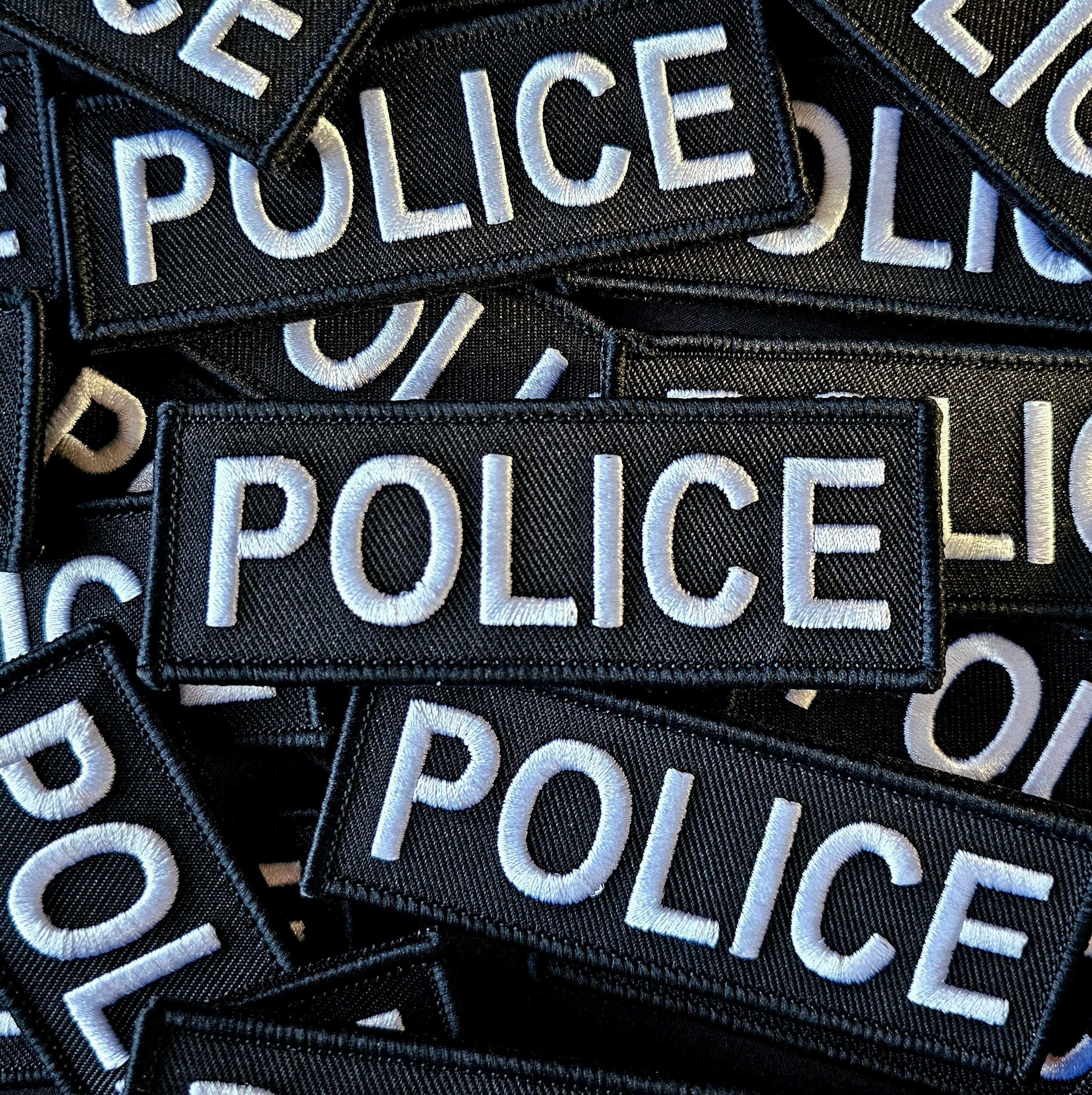 Police Velcro Patches